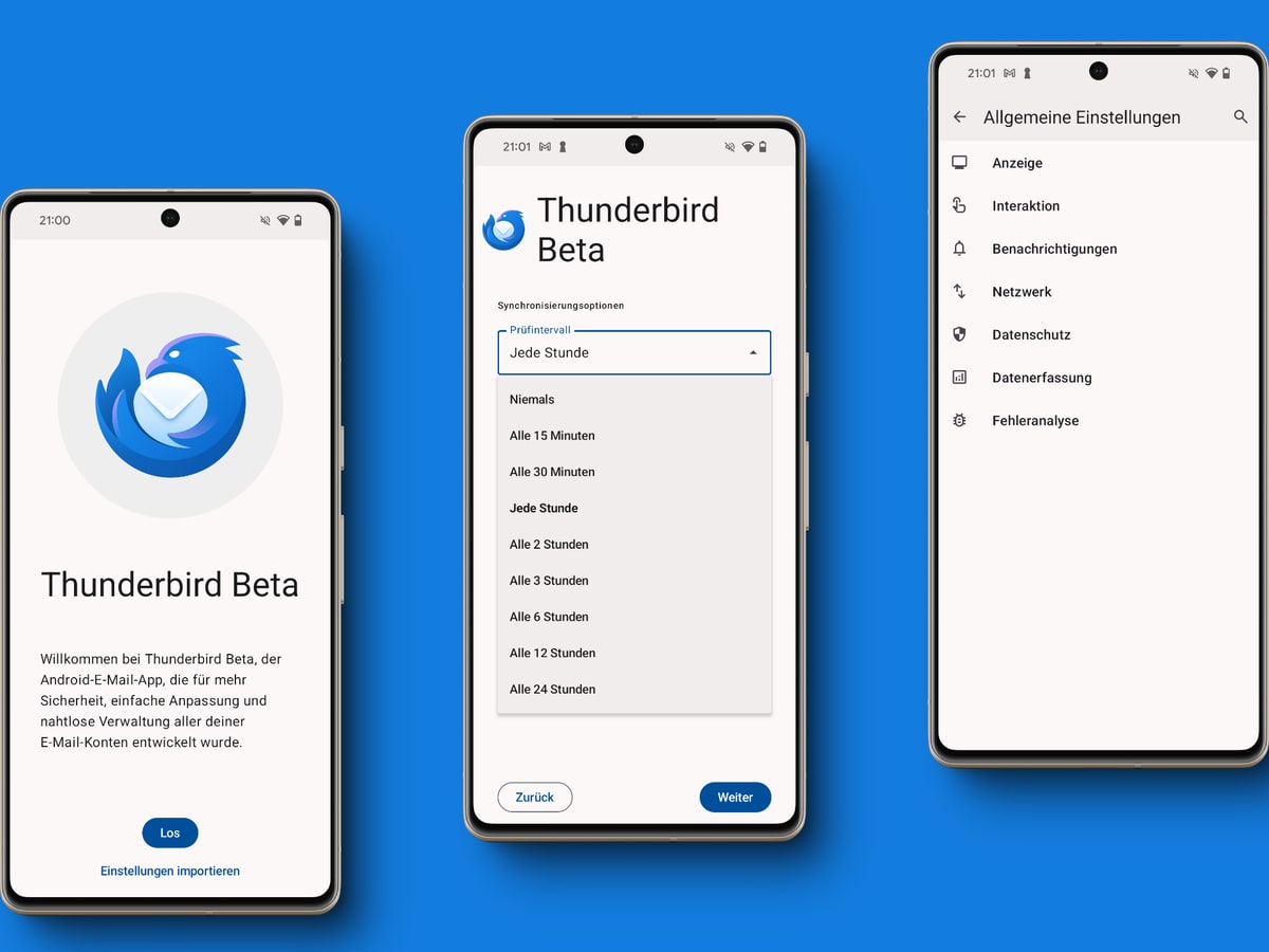 Thunderbird für Android: Betatest startet – beaktiv.com