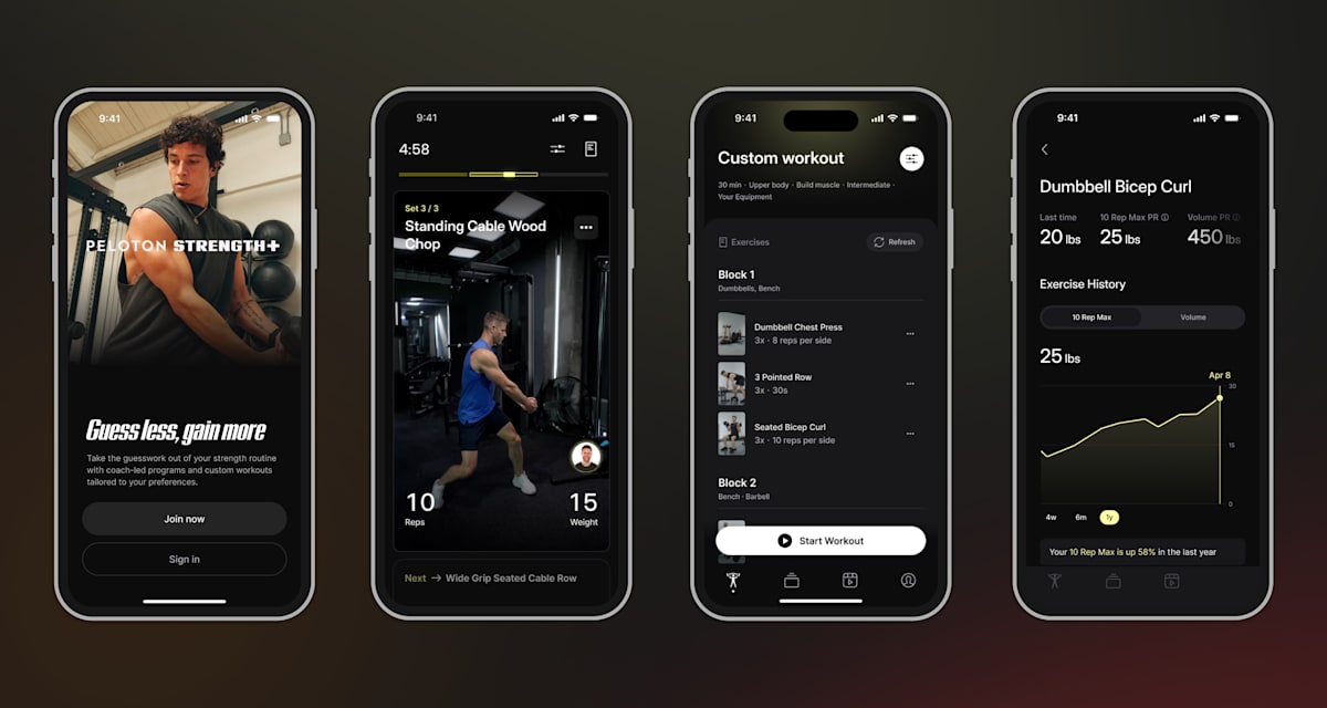 Peloton startet neue Audio-App für individuelles Krafttraining ...